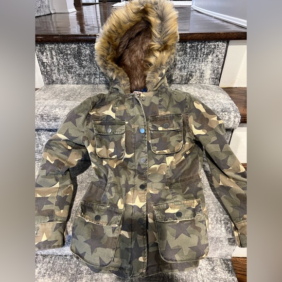 Vintage Havana | Jackets & Coats | Vintage Havana Girls Camo Jacket ...